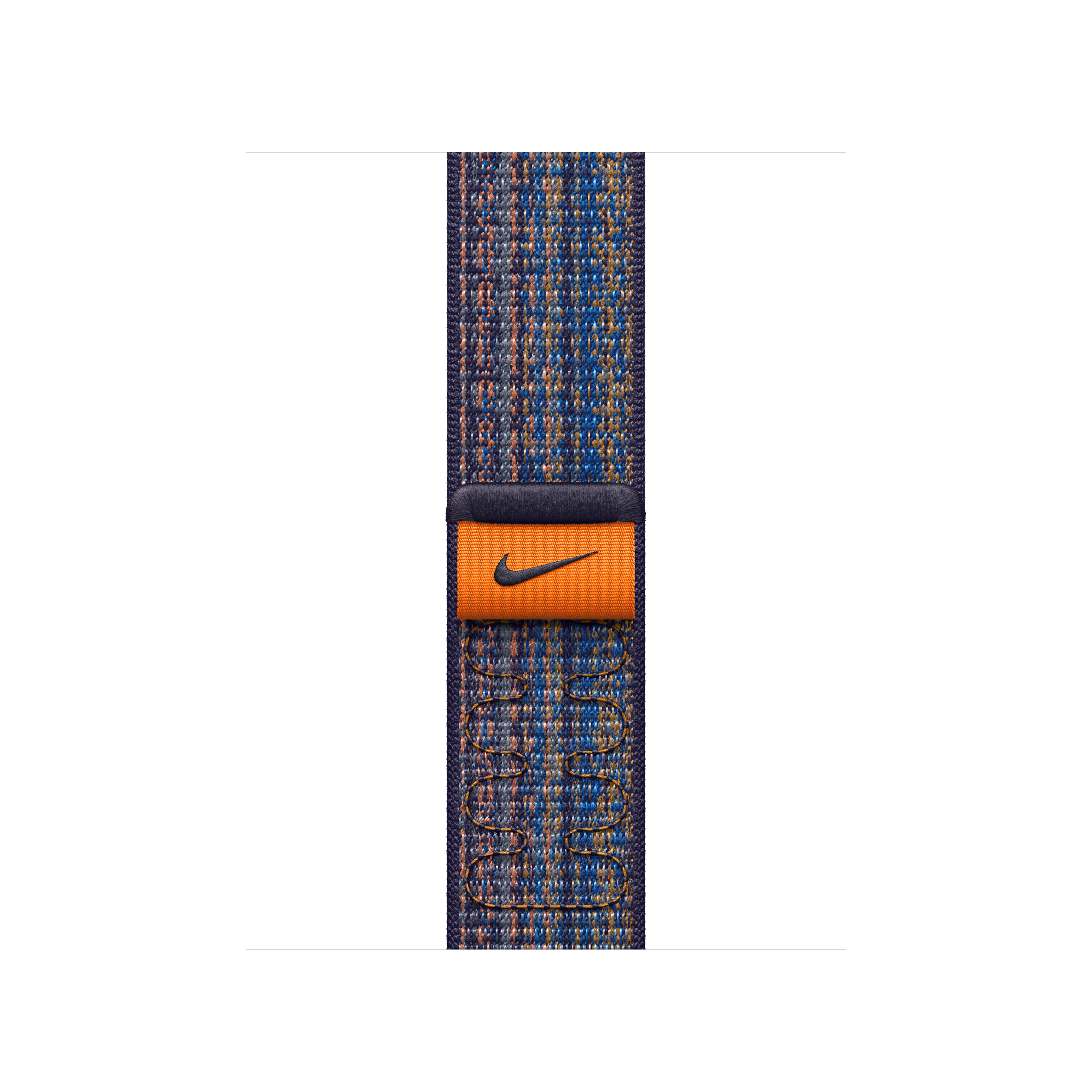 Correa loop deportiva Nike color Game Royal/naranja para caja de 41 mm ...