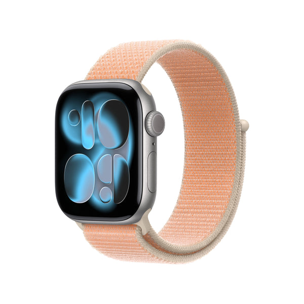 Correa loop deportiva naranja melón para caja de 42 mm